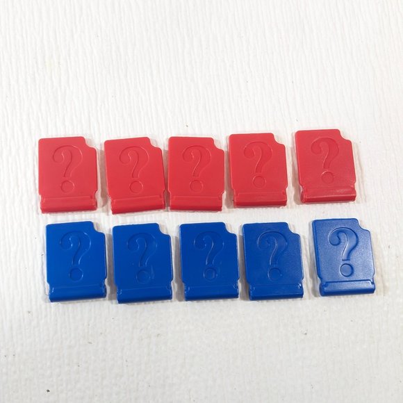Hasbro | Toys | Electronic Guess Who Extra Game Replacement Parts Red ...